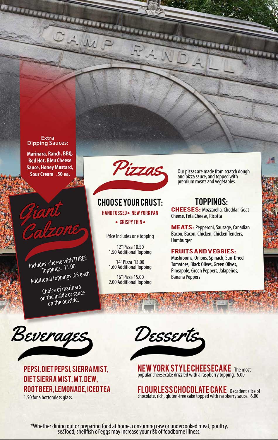 Our Menu | Echo Tap Madison